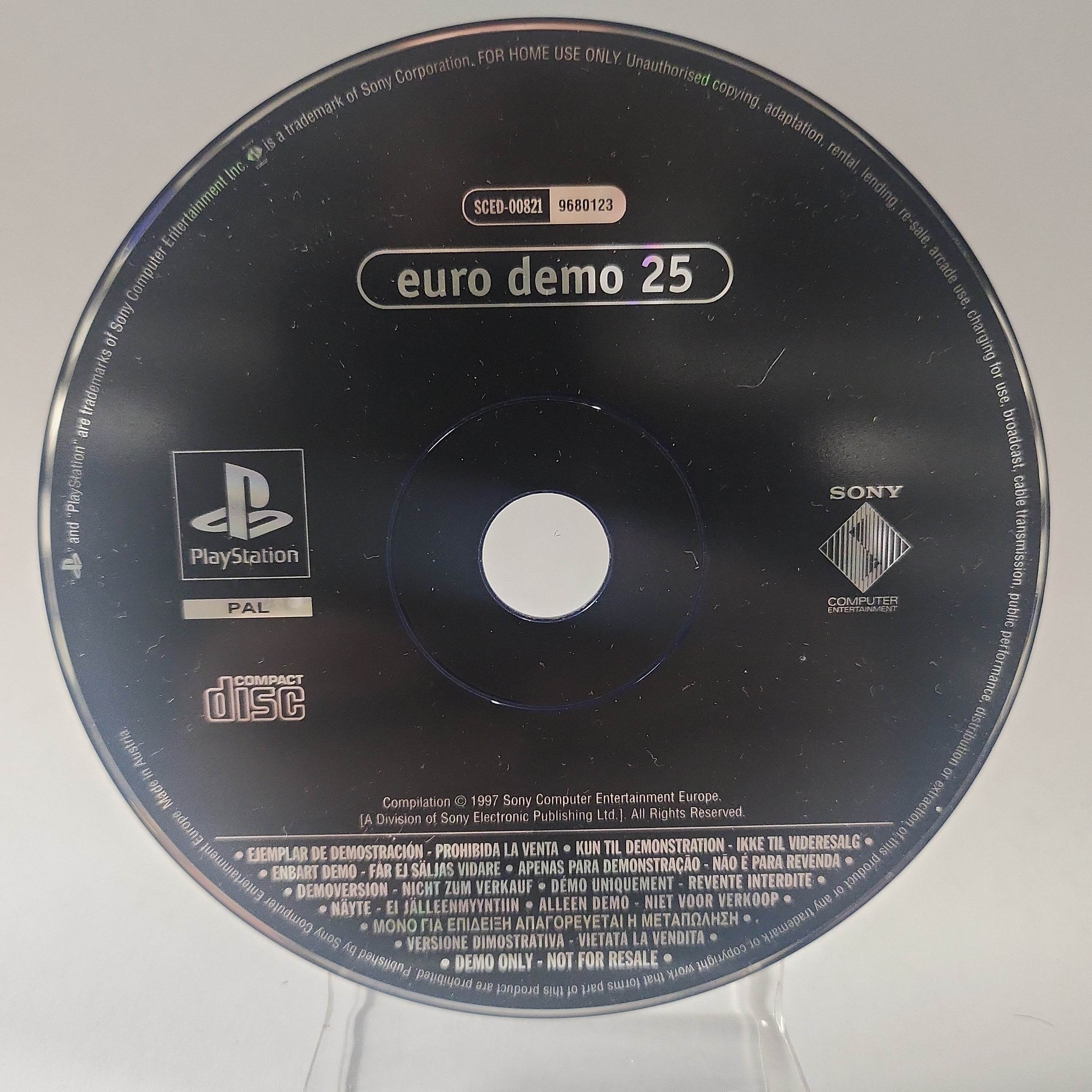 Euro Demo 25 (Disc Only) Playstation 1 – Feniks Gameshop