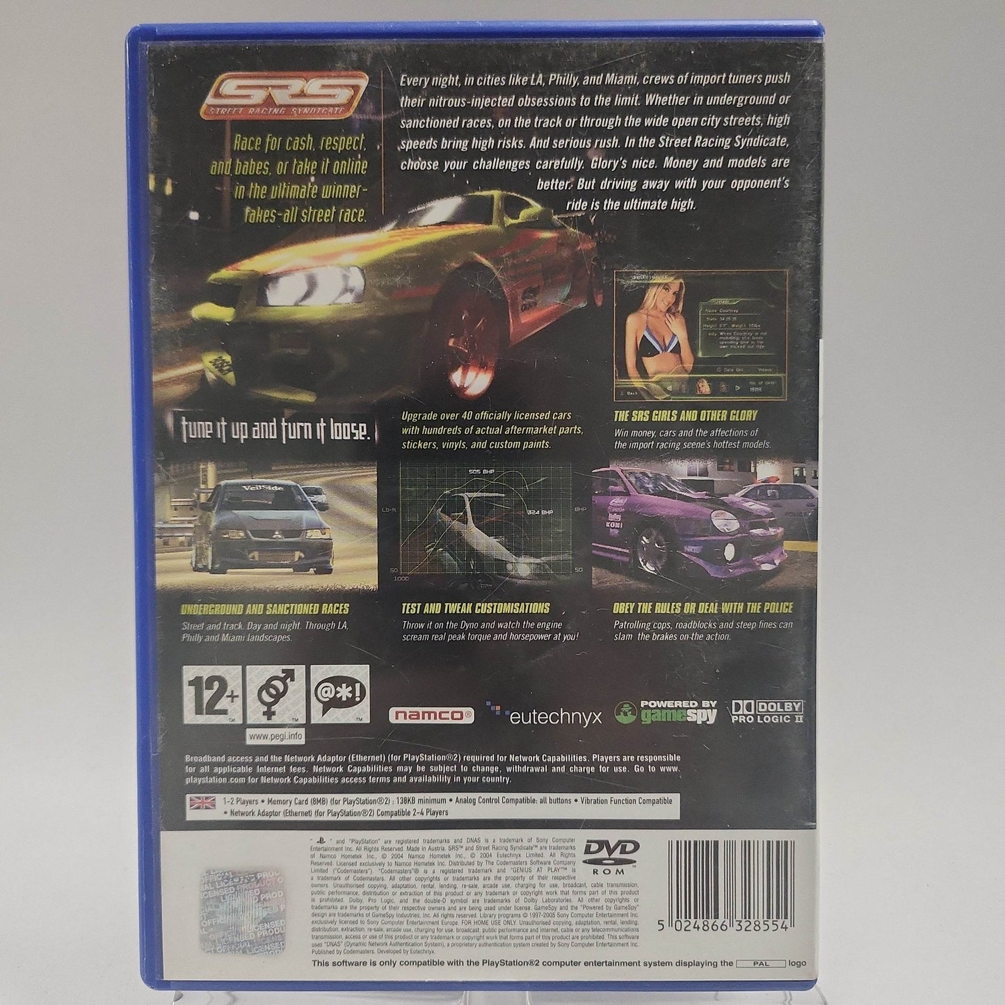 SRS Street Racing Synadicate Playstation 2 – Feniks Gameshop