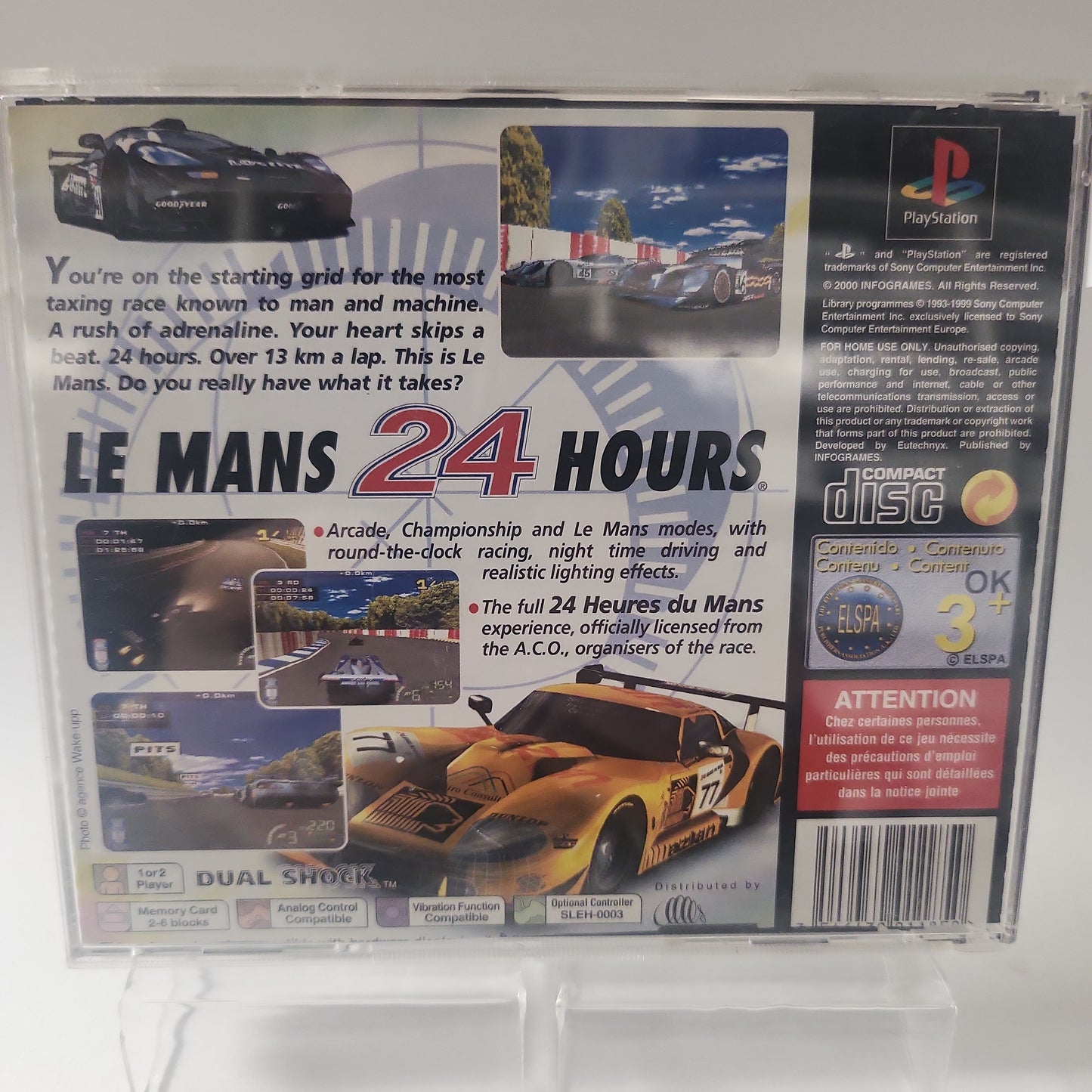 Le Mans 24 Hours Best of Infogrames Playstation 1 – Feniks Gameshop
