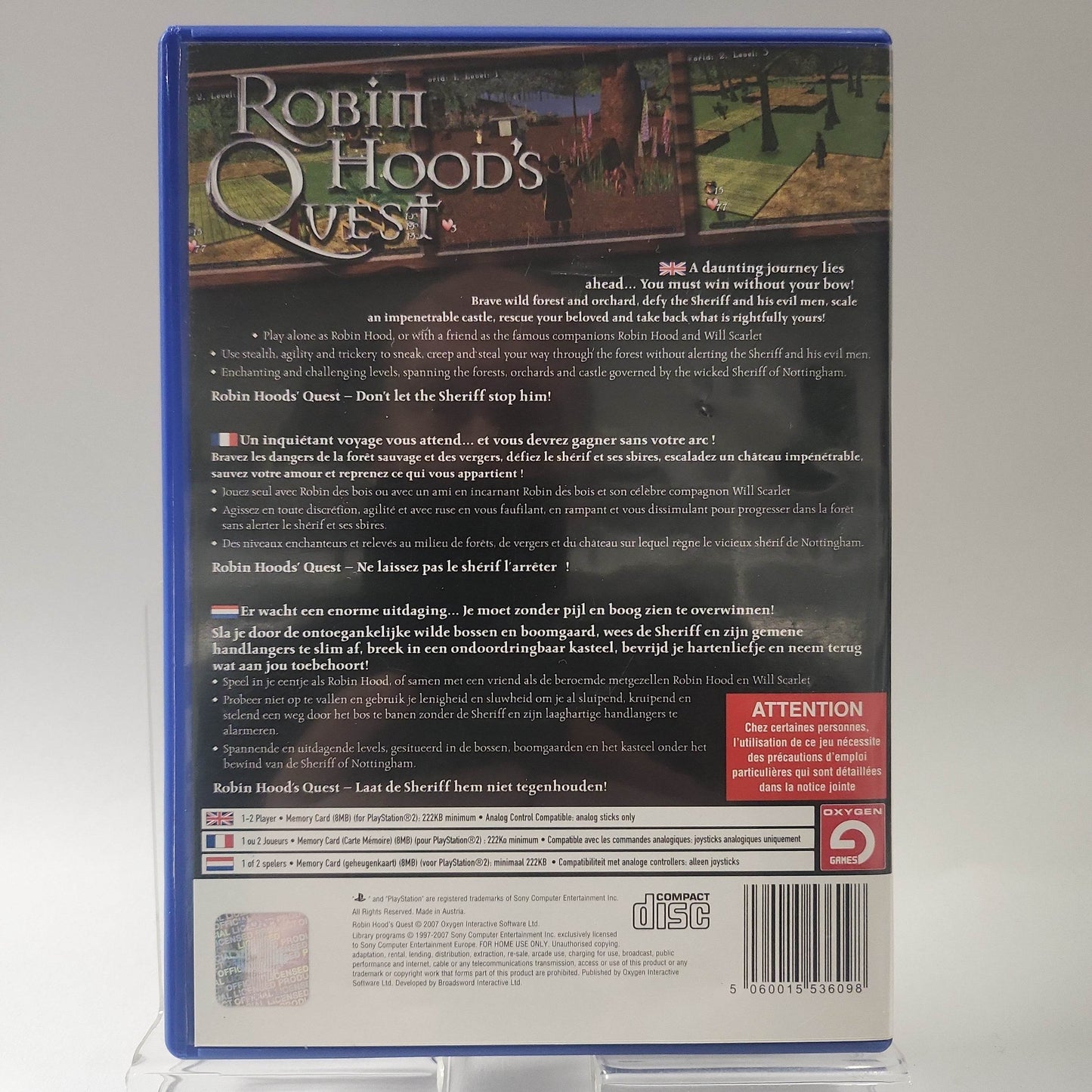 Robin Hood's Quest Playstation 2 – Feniks Gameshop