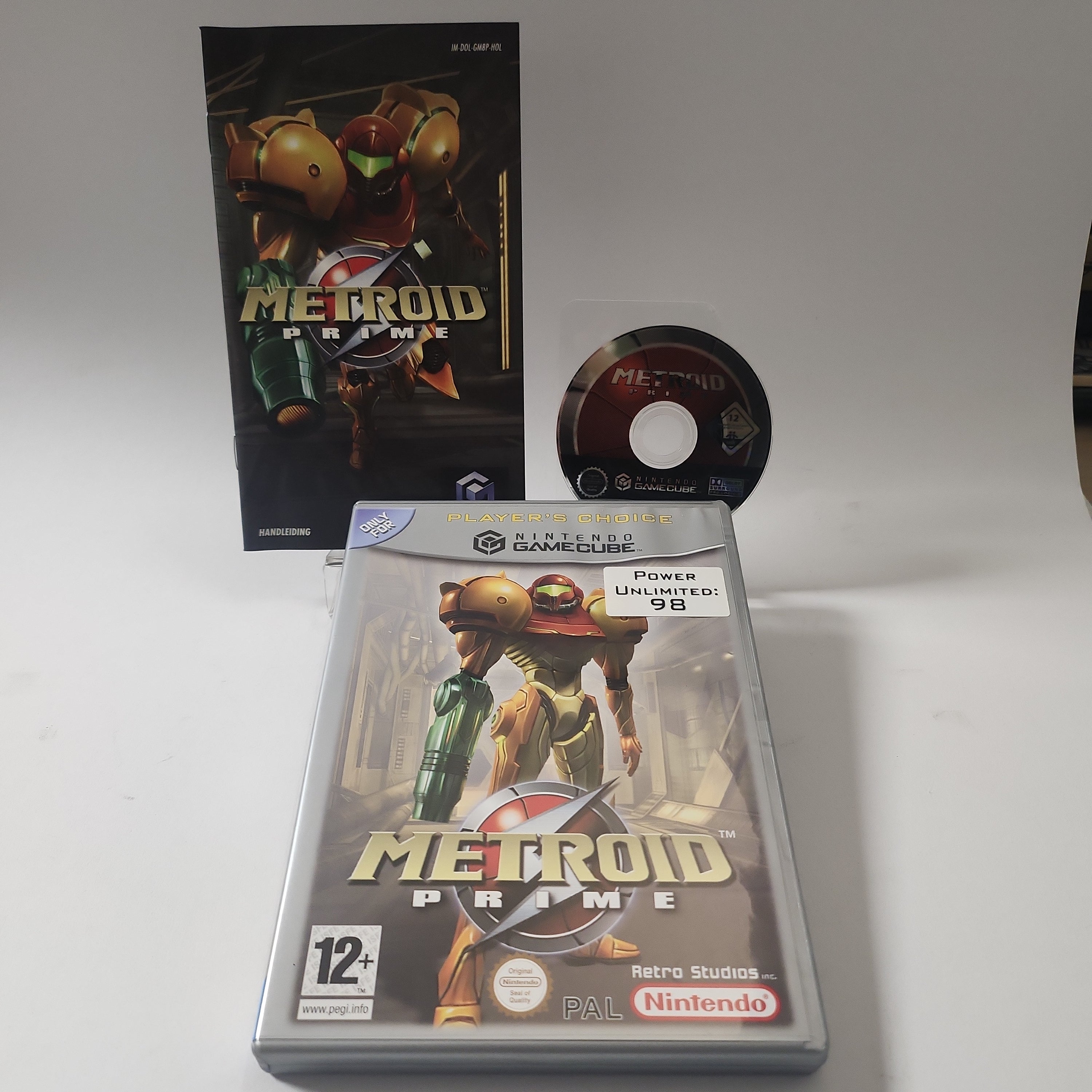 Metroid Prime Player's Choise Nintendo Gamecube – Feniks Gameshop