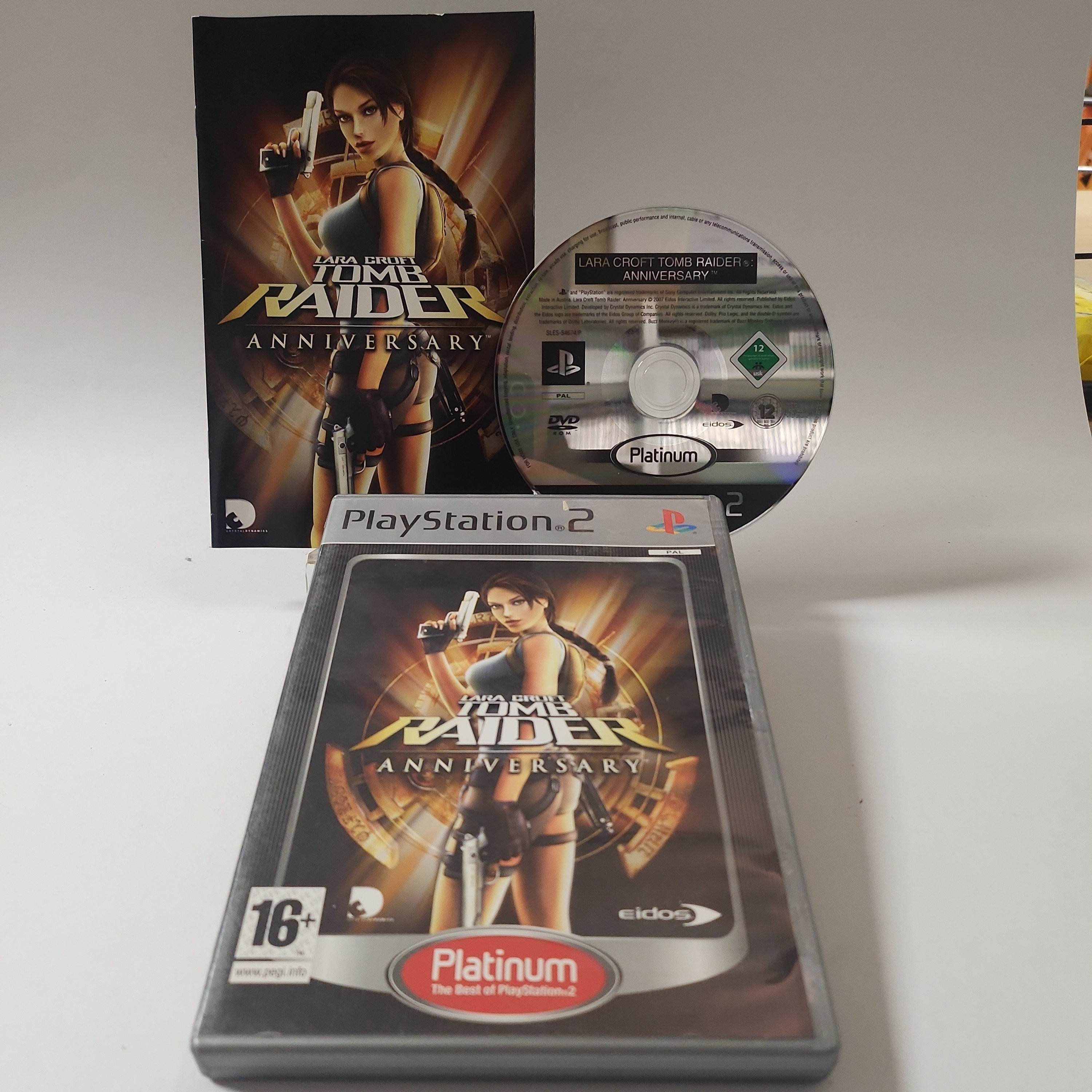 Lara Croft Tomb Raider Anniversary Platinum Playstation 2 – Feniks Gameshop