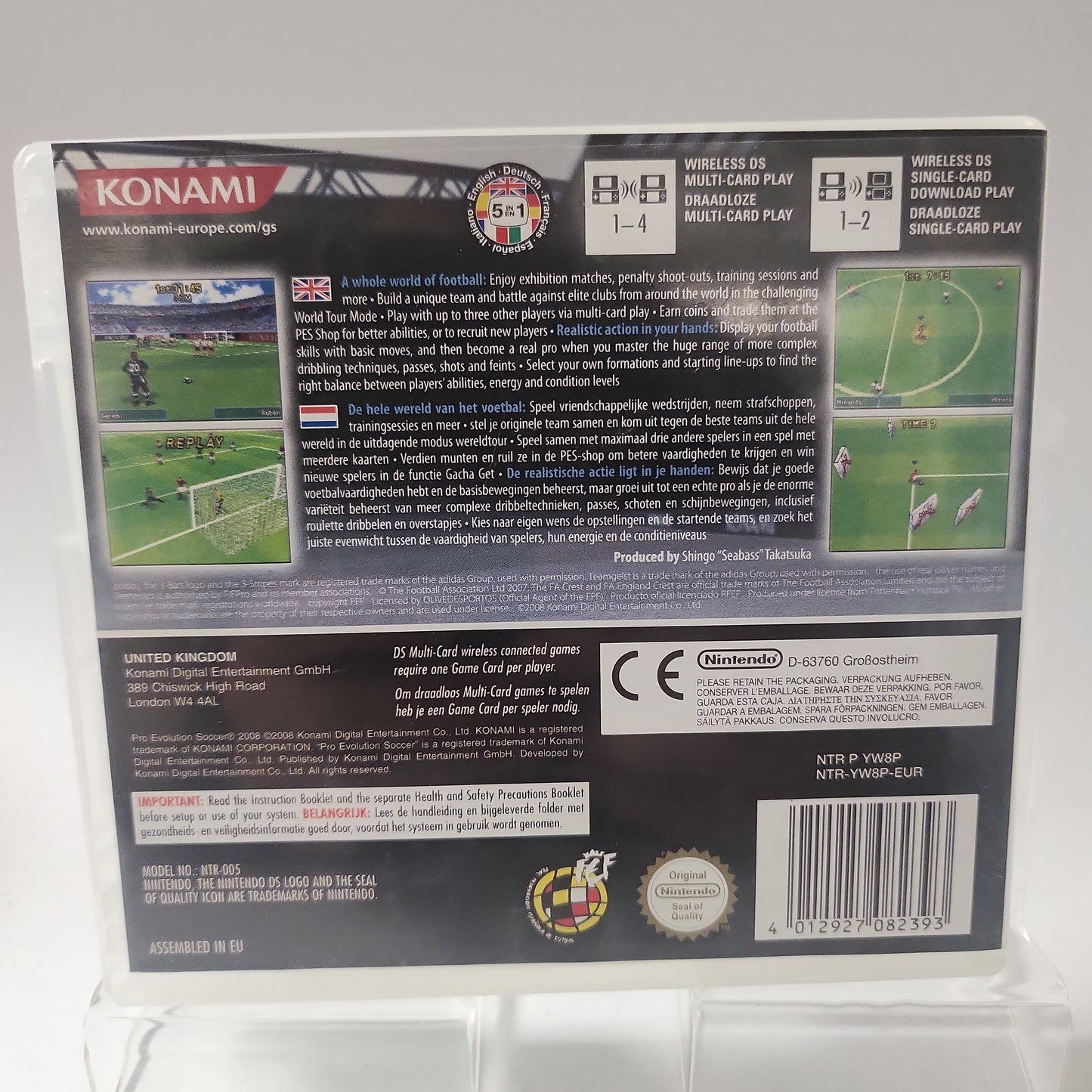 Pro Evolution Soccer 2008 Nintendo DS – Feniks Gameshop