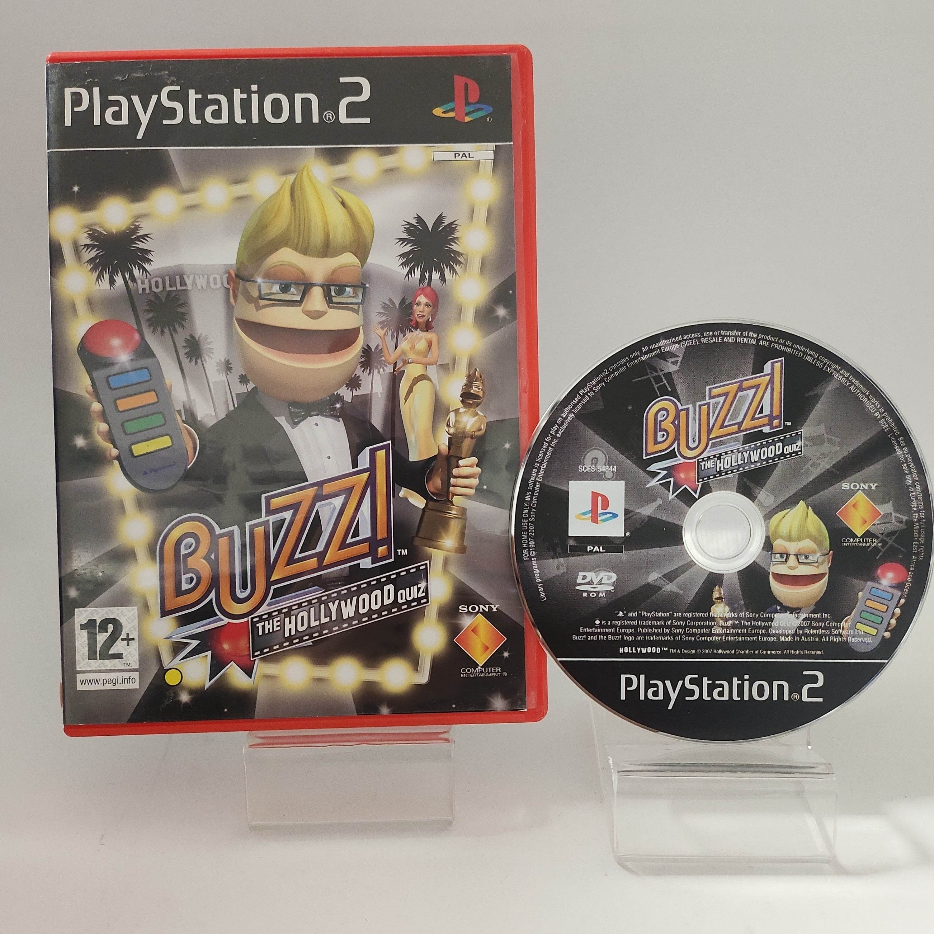 Buzz the Hollywood Quiz (No Book) PlayStation 2 – Feniks Gameshop