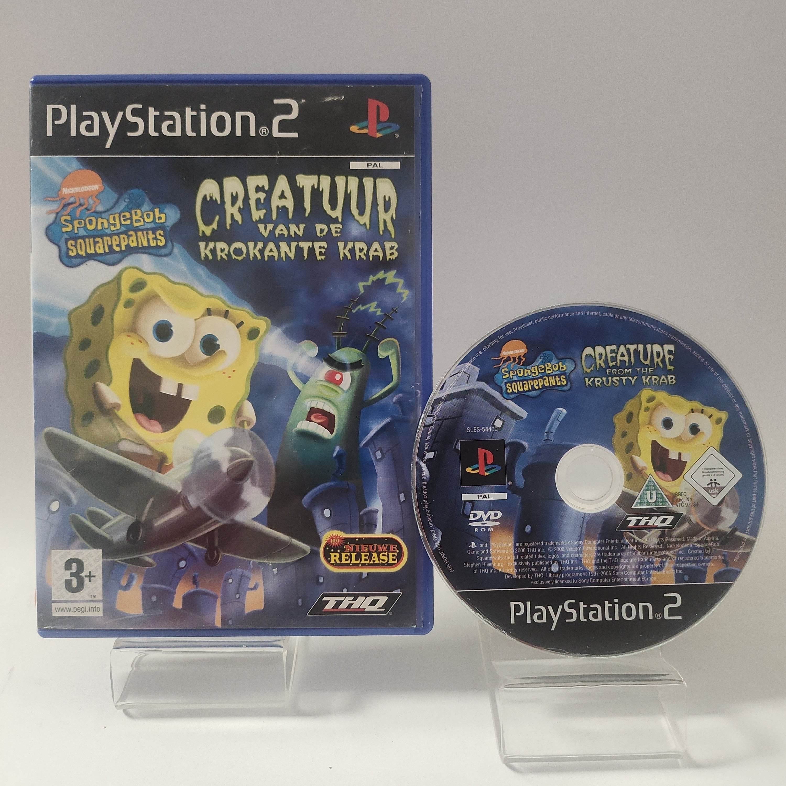 SpongeBob SquarePants Creatuur Krokante Krab (No Book) PS2 – Feniks ...