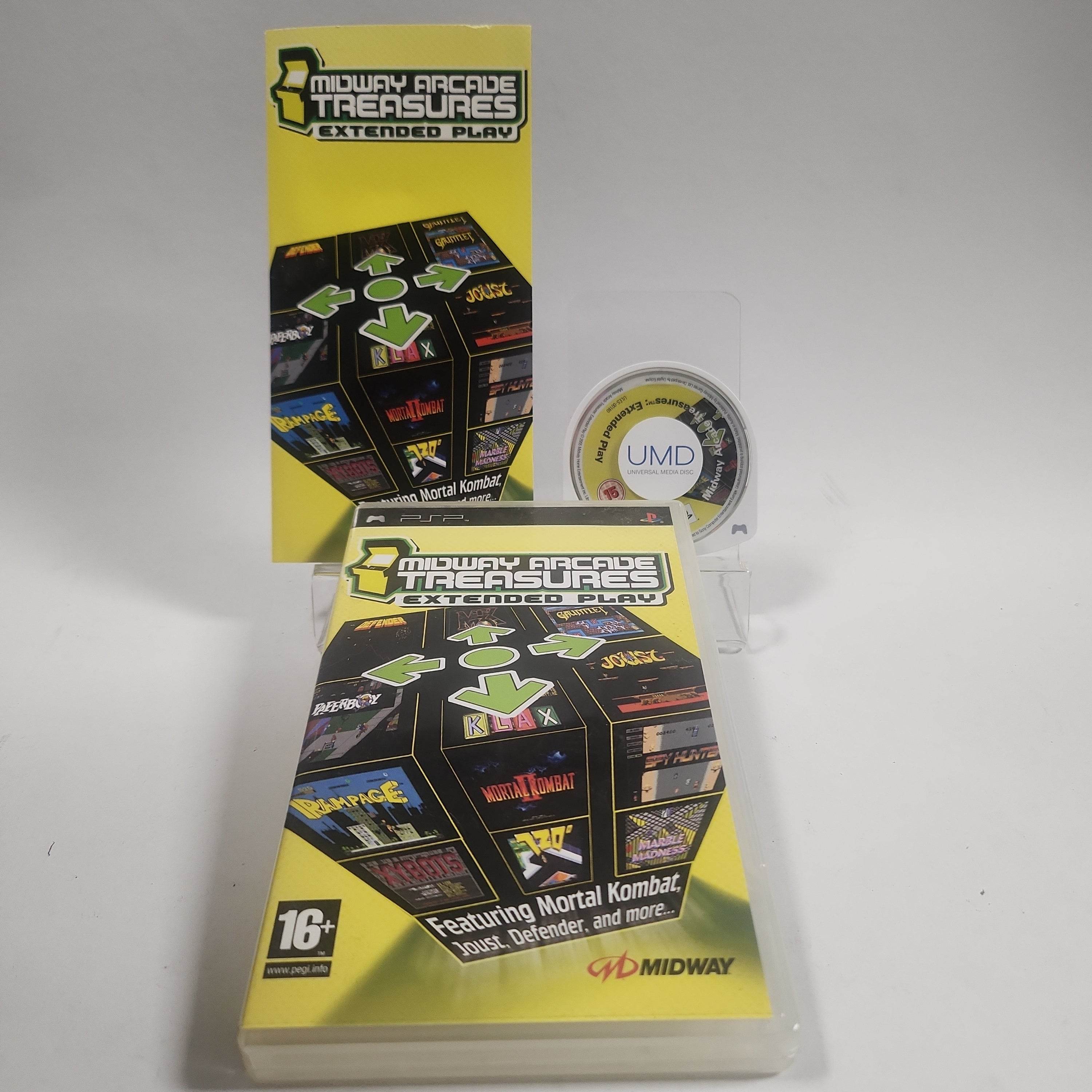 Midway Arcade Treasures Extended Play Playstation Portable – Feniks ...