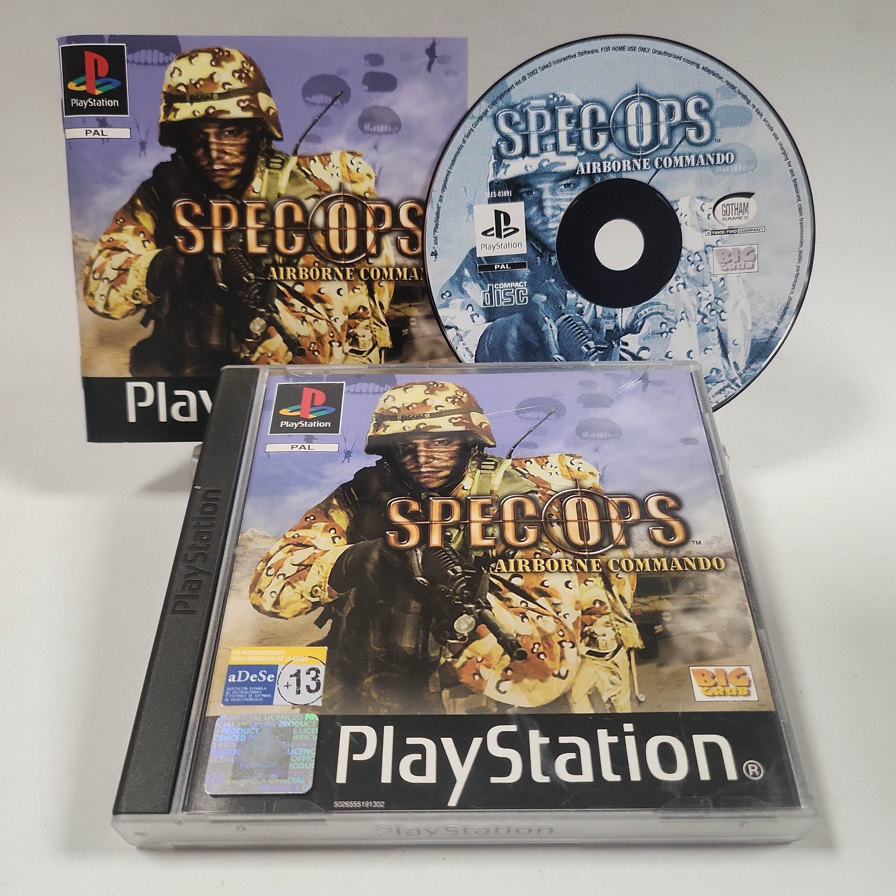 Spec Ops Airborne Commando PS1 – Feniks Gameshop