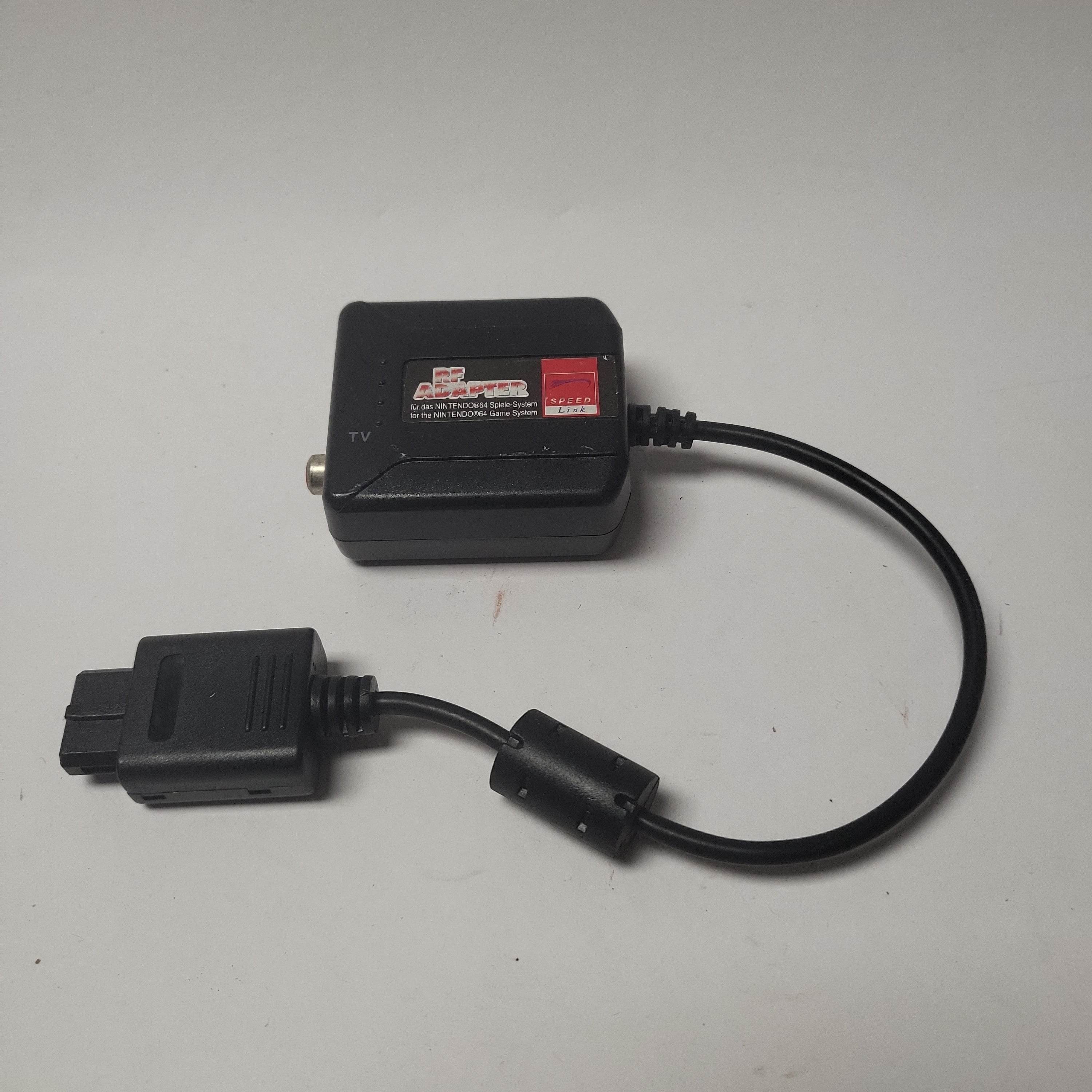 RF Adapter Nintendo 64 | N64 Aansluiting via Coaxiale Antenne-ingang ...