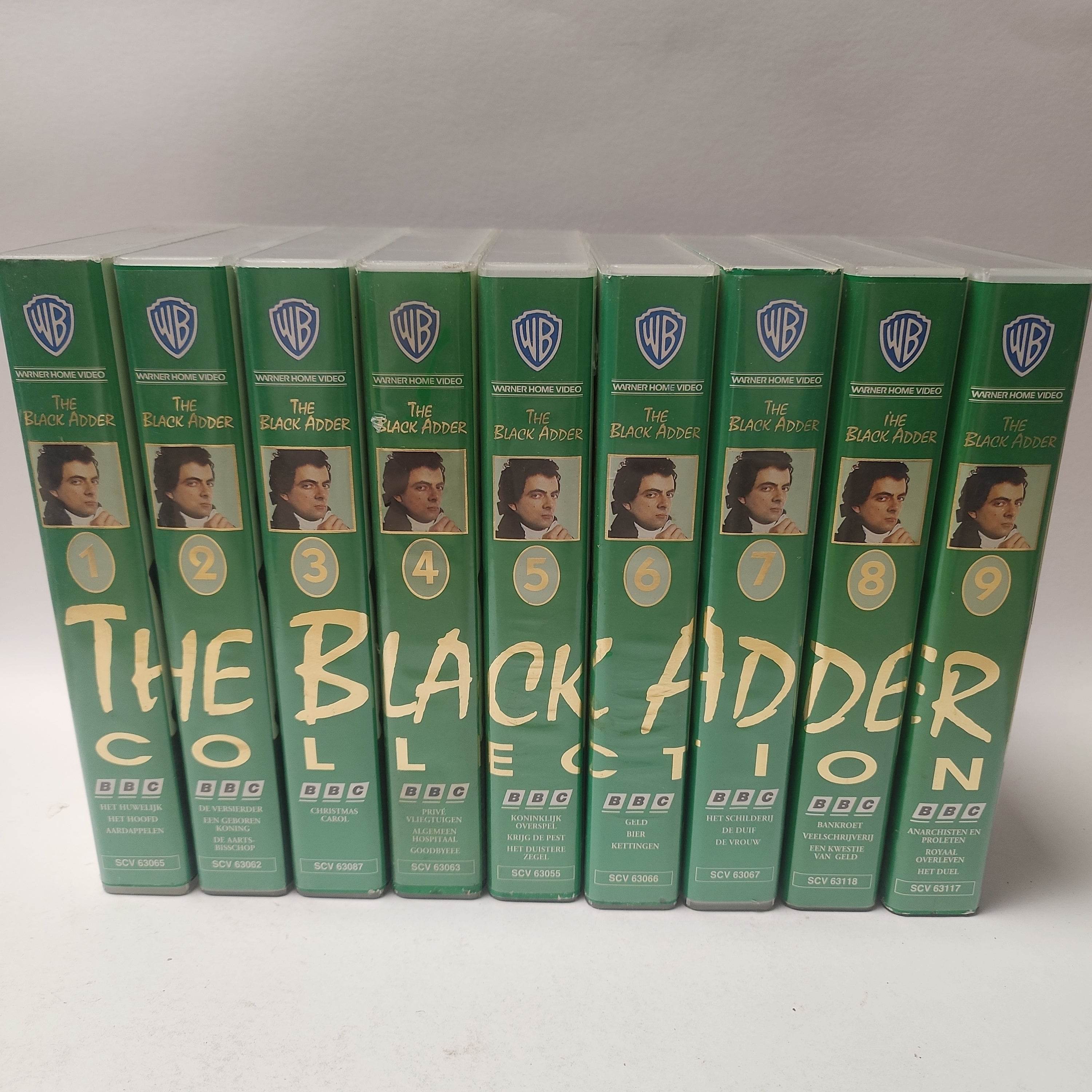 Black Adder (9 delen) VHS – Feniks Gameshop