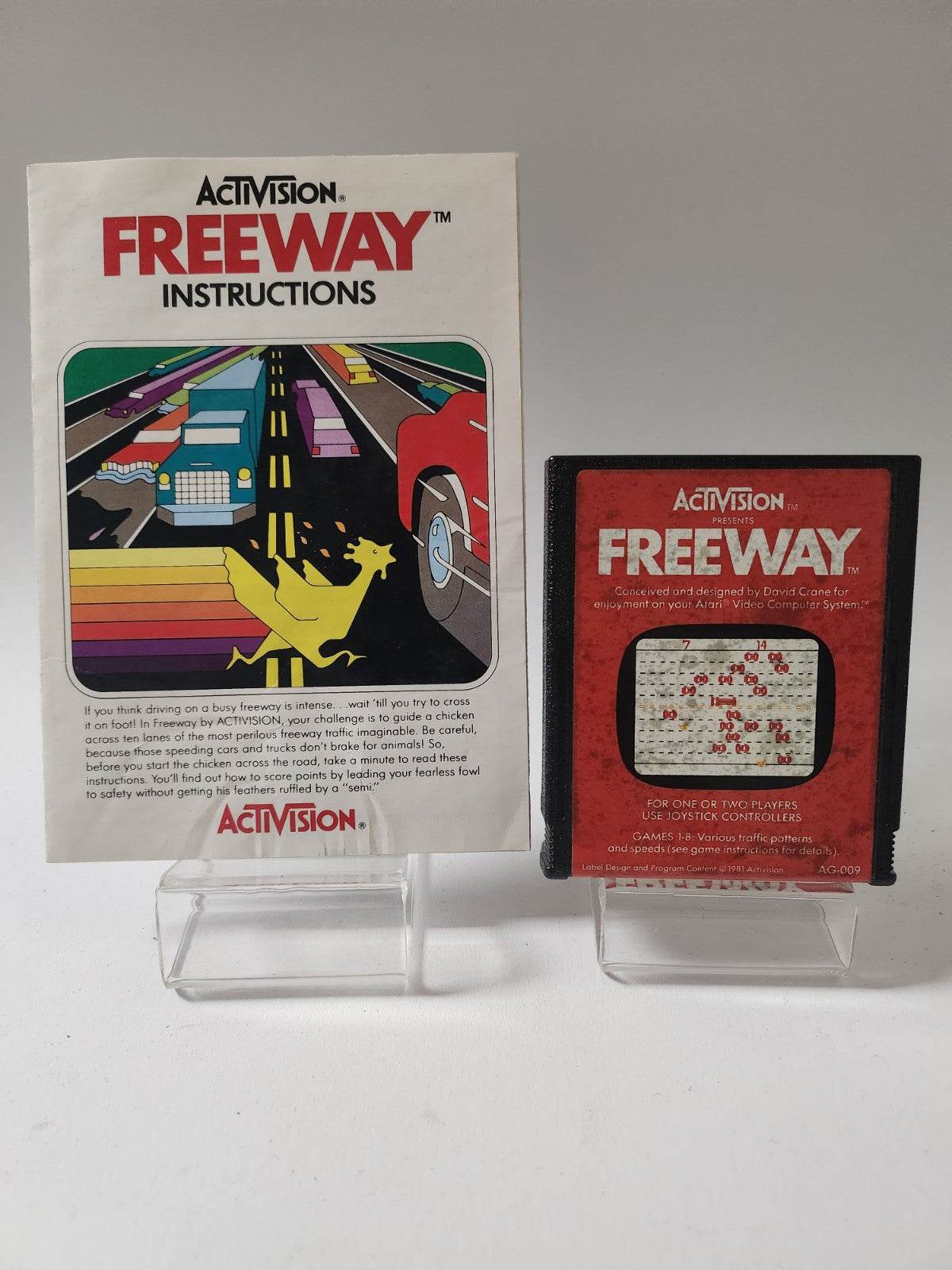 Freeway Atari 2600 - Activision Chicken Crossing Game | Feniks – Feniks ...