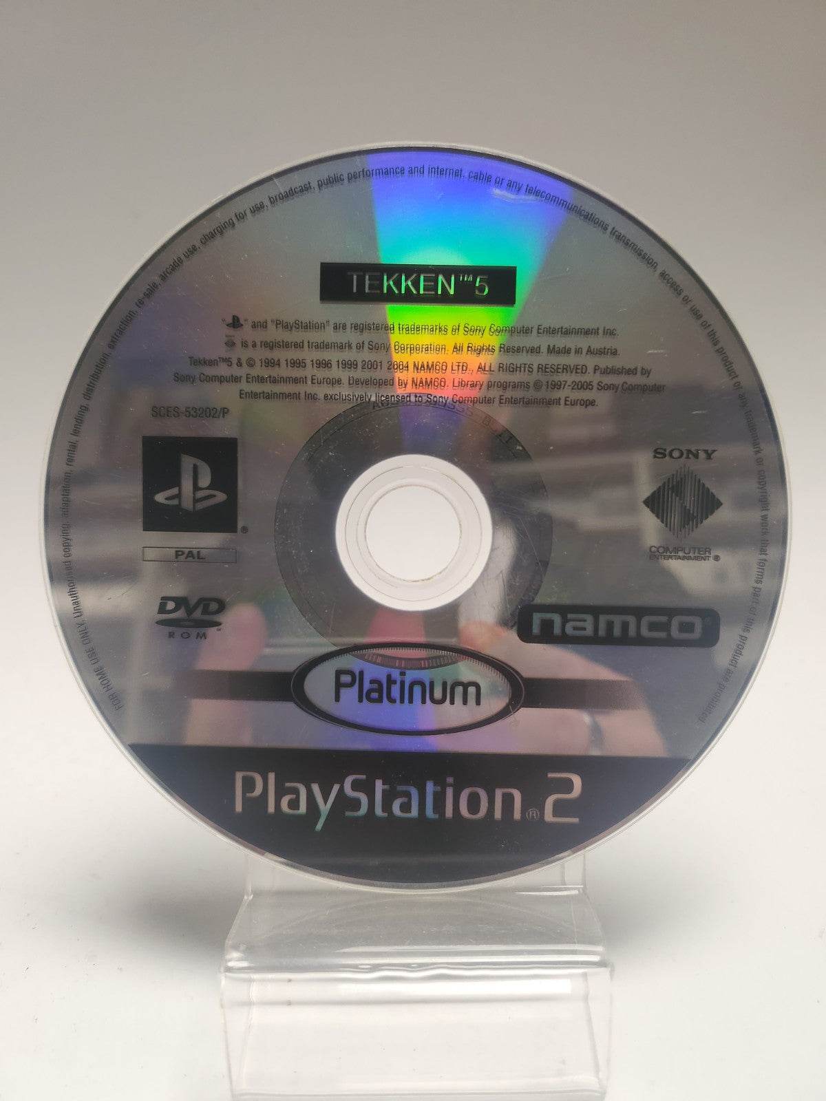 Tekken 5 Platinum Edition (disc only) PlayStation 2 – Feniks Gameshop