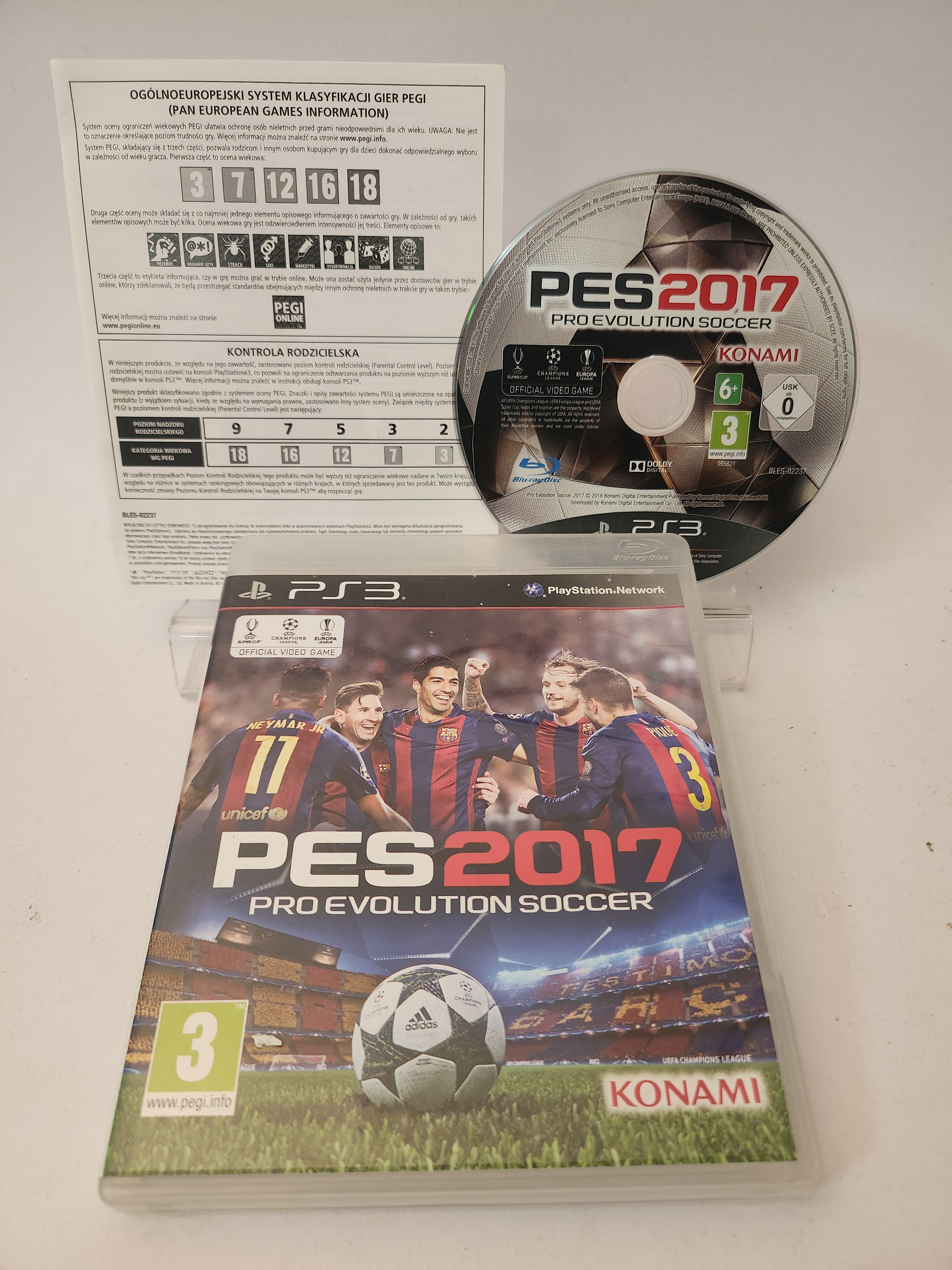 Pro Evolution Soccer 2017 PS3 - PES 2017 Voetbalgame | Feniks Gameshop