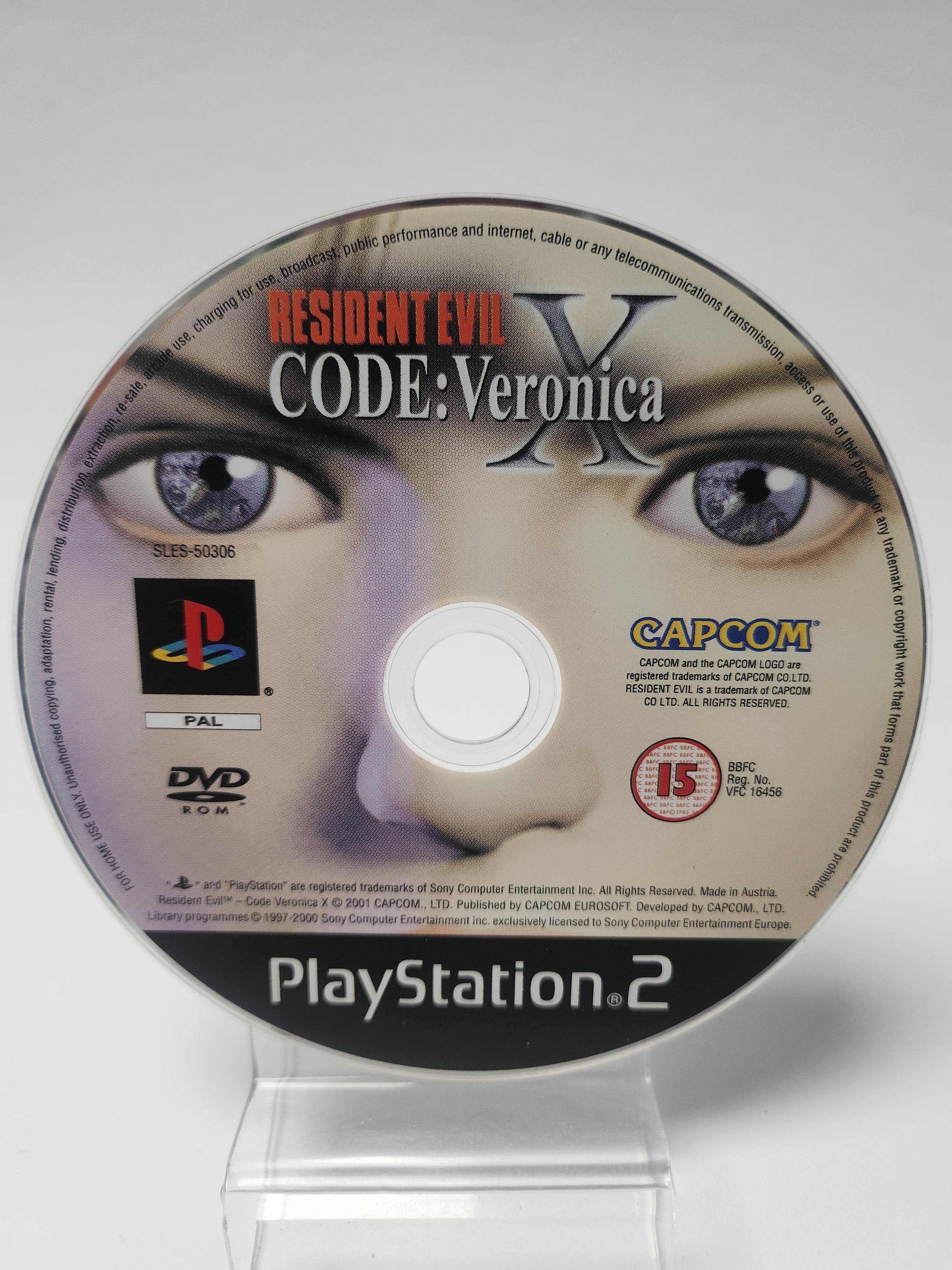 Resident Evil Code Veronica X (Disc Only) PlayStation 2 – Feniks Gameshop