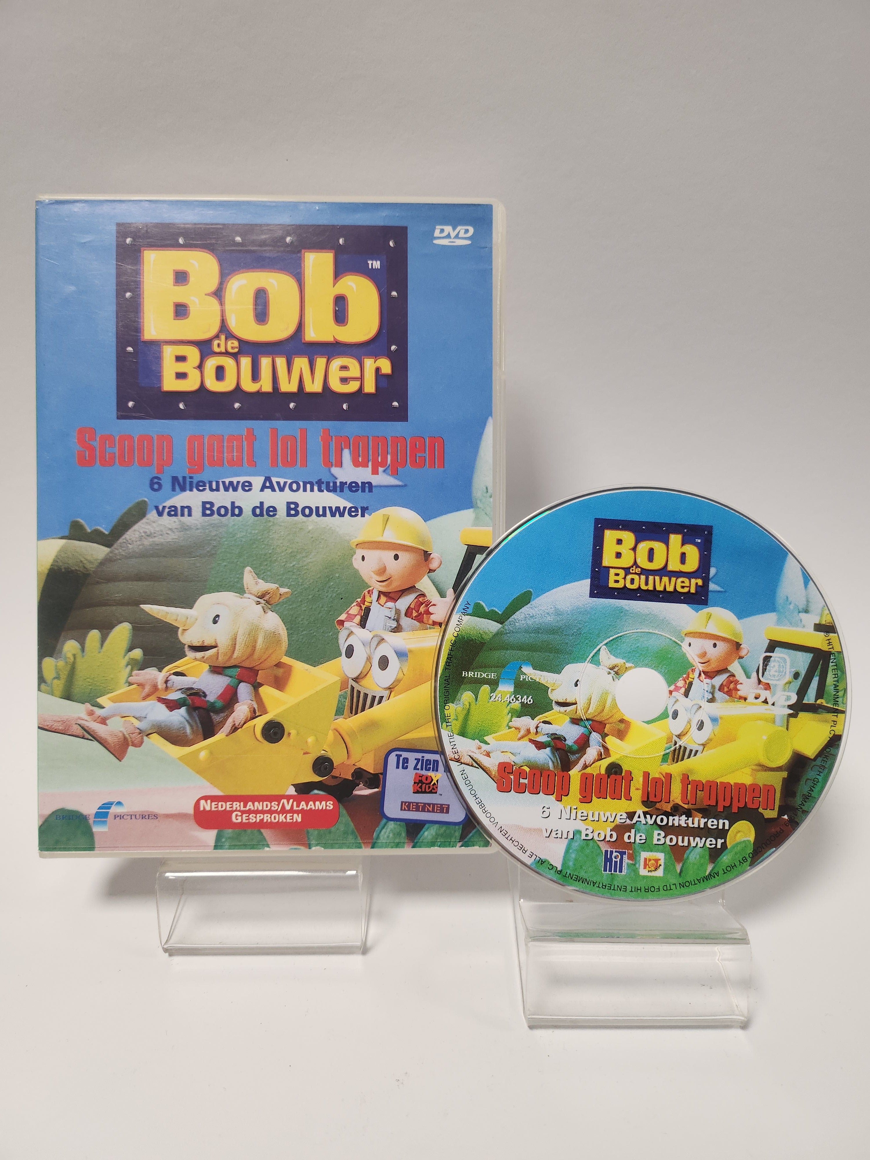 Bob de Bouwer: Scoop gaat Lol Trappen DVD Kids – Feniks Gameshop