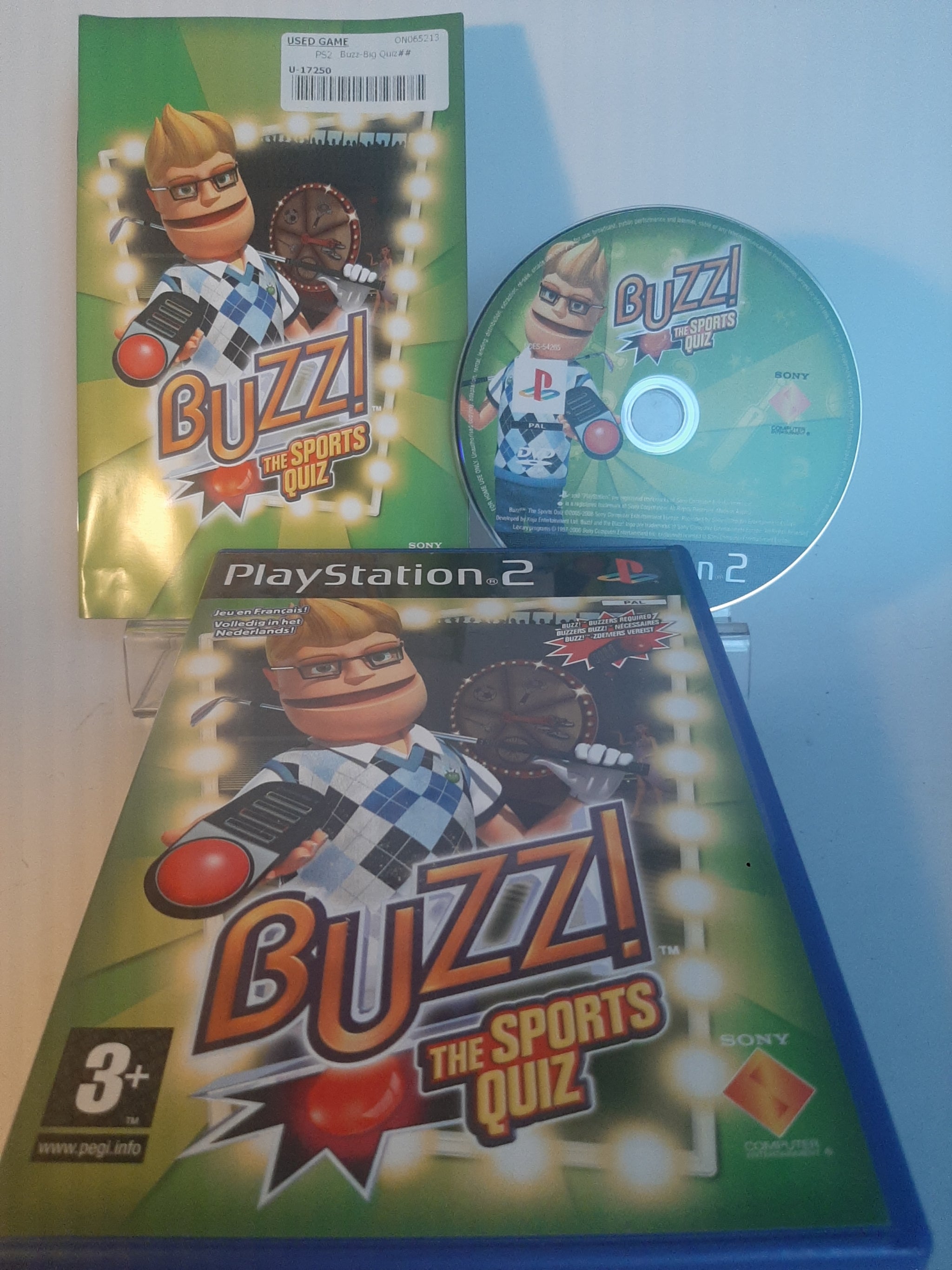 Buzz the Sports Quiz Playstation 2 – Feniks Gameshop